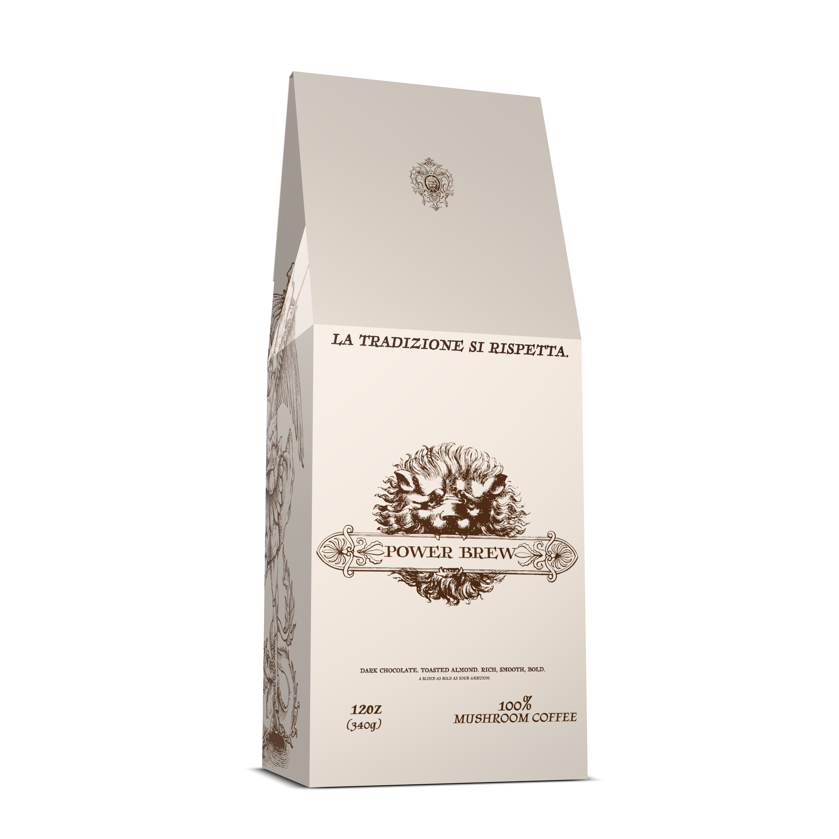 Power Brew — Medium-Roast Arabica Mushroom Coffee – Don Cortado